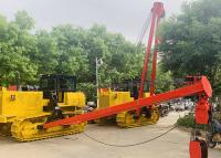China 45 Ton Hydraulic Side Arm Pipelayer Pipe Laying System 7500mm Boom for sale