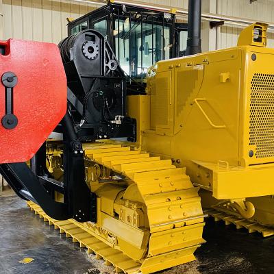 중국 노랗고 빨간 70T 사이드붐 관로 부설선 건설 관 부설공 판매용