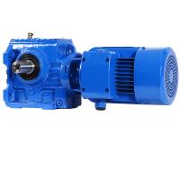 China Right Angle Inline Helical Gear Speed Reducer Flange Mounted for sale