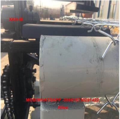 China China High Speed Double wire feeding Fully Automatic Chain Link Fence Making Machine for sale