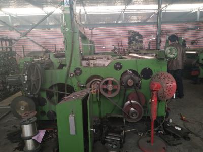China Anping heavy duty shuttless stainless steel wire mesh weaving machine for sale