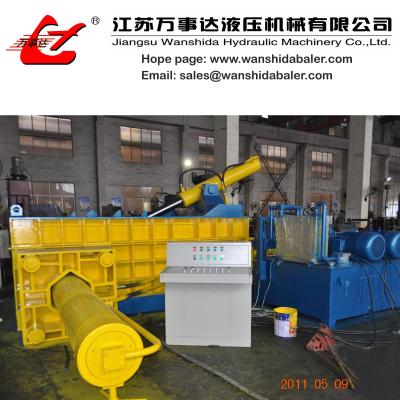 China Hydraulic scrap metal compactor for sale