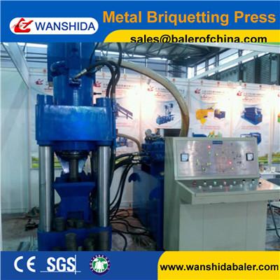 China Controlo automático do PLC da máquina de alumínio 30kW da imprensa de ladrilhagem da serragem Y83-5000 à venda