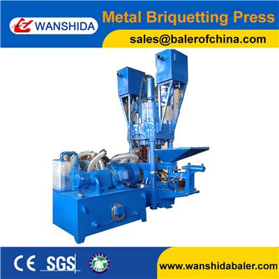 China Copper Granulate Scrap Briquetting Press for sale