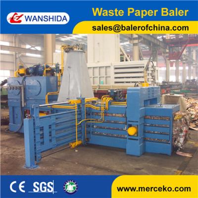 China Máquina de empacotamento da caixa waste automática hidráulica de China WANSHIDA à venda