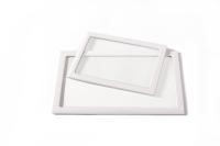 China Customized 4mm Tempered Glass Shelves for Refrigerators Spill Proof for sale