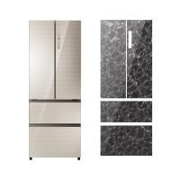 China Scratch Proof UMI Ice Flower Pattern Refrigerator Door Panel 3.2mm Thickness Tempered Glass for sale