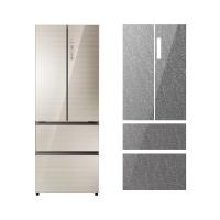 China Tempered Glass Refrigerator Door Panel 6mm Three Door Safety Glass for sale