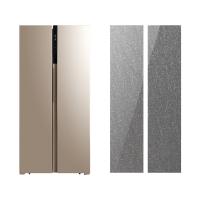 China Tempered Glass Refrigerator Door Panel 6mm Three Door Safety Glass for sale