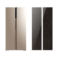 China 3D Effect Safety Tempered Glass Refrigerator Door Panel 3.2mm Customizable for sale