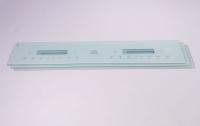 China Oven Door Mark Printed Tempered 3.2mm Glass Control Panel Customizable for sale