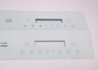 China Oven Door Mark Printed Tempered 3.2mm Glass Control Panel Customizable for sale