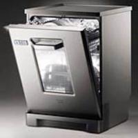 China 4mm Tempered Glass Dishwasher Door Panel with Silk Screen Printing for sale