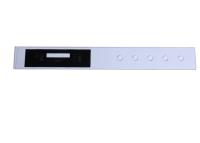 China Customized Grease Resistant Oven Tempered Glass Control Panel 4mm Thickness for sale