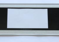 China 7 Layers Metallic Brushed 3mm Tempered Glass Control Panel Customizable for sale