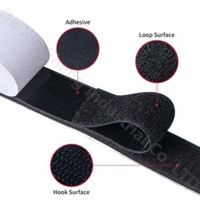 Cina Gancio riutilizzabile di 150MM e SGS elastico delle cinghie del ciclo per la gestione del cavo in vendita