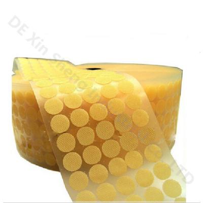 中国 50mmのホックおよびループ留め具テープ自己接着40%ナイロンおよび60%ポリエステル 販売のため