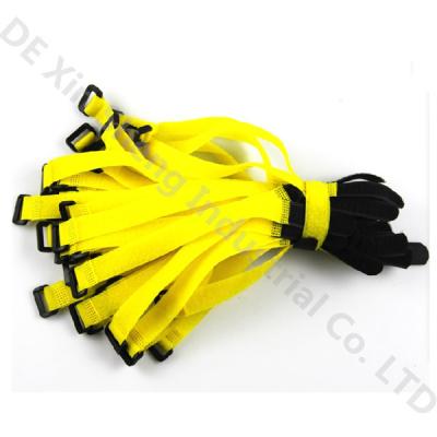 Cina Cinghie elastiche dell'involucro del Velcro uno, ampie cinghie del Velcro per i cavi dimensione di 30mm - di 20mm in vendita