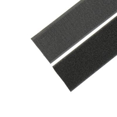 China Dikte 2mm tweezijdige kleverige velcroband voor Decoratie Te koop