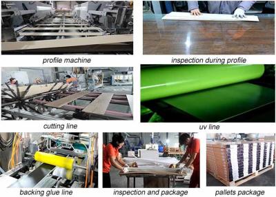 Cina Pavimentazione impermeabile 230x1520mm di Spc Lvp della pavimentazione del vinile di Spc di resistenza all'usura in vendita