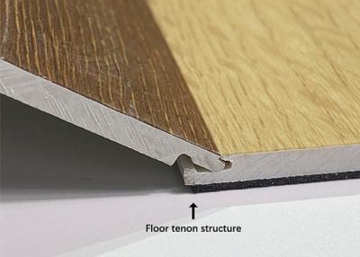 China Anti fechamento de derrapagem do clique do SPC que pavimenta as telhas de assoalho 5mm plásticas de madeira da textura 4mm à venda
