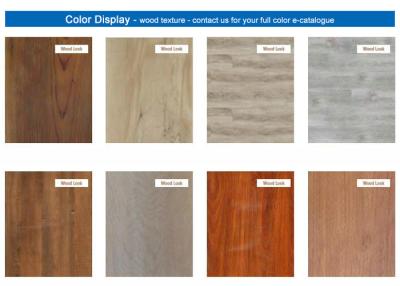 Cina Struttura di lusso di legno ISO14001 del vinile 184x1220mm della pavimentazione di assorbimento acustico in vendita