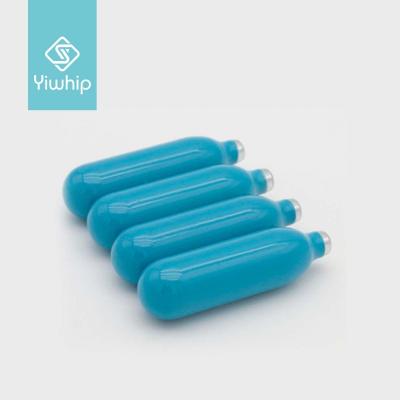 中国 炭素鋼の鞭のクリーム色の充電器の食品等級の一酸化二窒素のカートリッジ 販売のため