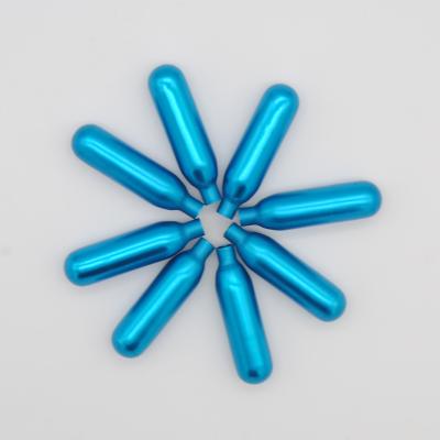 Cina 50 lo zinco blu eliminabile di Whip Cream Chargers N2O del pacchetto ISO9001 ha ricoperto in vendita