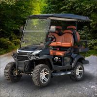 Quality Outdoor Playground Electric Golf Cart Chinese 4 Passenger Hunting Buggy with Custom Body and Lifted Design for sale