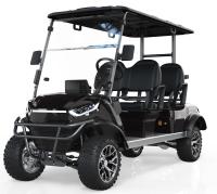 Quality 205/50-10 Tire Size 4 Seaters Lifted Electric Golf Cart for Golf Course and Yard for sale