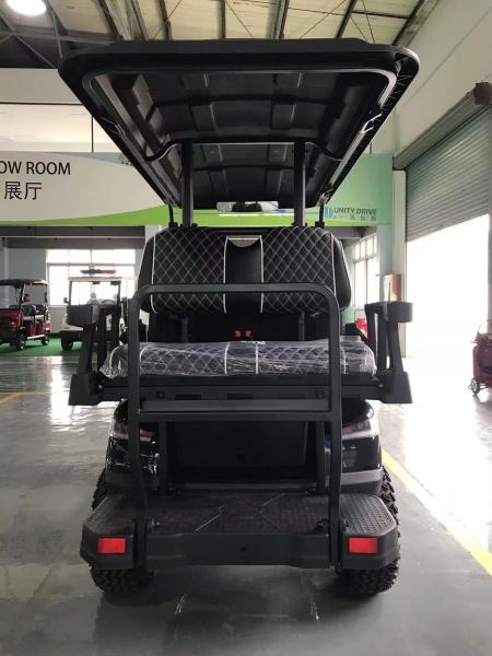 Quality 48V5KW AC Motor Off-road 4 6 Seater Electric Golf Carts Various Color Sightseein for sale