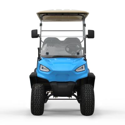 China 15.5mph Speed Electric Hunting Buggy Lifted 4 Seater Golf Cart with Aluminum Alloy Hub and All-Terrain Capabilities for sale