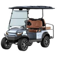 Quality 72V 5KW AC Motor Lifted 4 Passenger Hunter Cart Basic Edition Electric Community Golf Carts for Community Transportation for sale