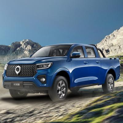 Cina Euro VI AWD Usato Changcheng 5 posti Mini 4x4 Gasoline Pickup Truck Manovra a sinistra Motorizzazione automatica Turbo Cuoio Qualit in vendita