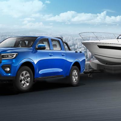Cina Euro VI AWD Usato Changcheng 5 posti Mini 4x4 Gasoline Pickup Truck Manovra a sinistra Motorizzazione automatica Turbo Cuoio Qualit in vendita