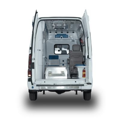 China Ford Medical Direct Supply Ambulance Type 2 4x4 Van Rescue Vehicle for Patient Transport Diesel Fuel Rear Track 1704mm for sale