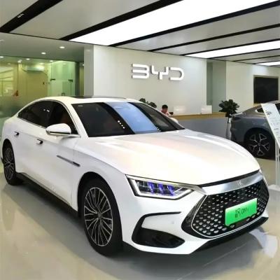 China 2023 BYD Han EV Genesis-versie Sedan 715 km FWD vlaggenschip elektrische auto middelgrote en grote voertuigen gemaakt in China for sale