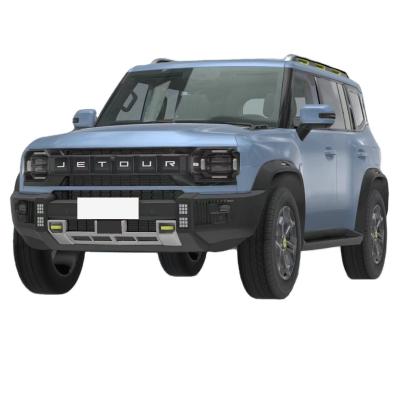 China 2024 Chery Jetour Traveler SUV Dark Interior Turbo Engine AWD Drive Black Knight Modified Car for Off-Road Fun and Travel for sale