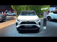 To-yota RAV-4 SUV compacto Hev Car Dual-motor 2.5L Cvt Elite versão 5 lugares SUV combustível elétrico Hybrid Car em tamanho compacto