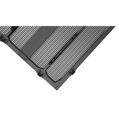 China Waterproof Outdoor Transparent LED Display , P10.4 Anti Wind Rental LED Screens for sale