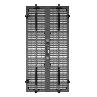 China Waterproof Outdoor Transparent LED Display , P10.4 Anti Wind Rental LED Screens for sale