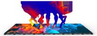 China P2.97 Interactive LED Dancing Floor Screen with Wide Viewing Angle for Stage Use for sale