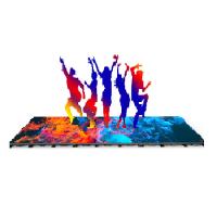 China P2.97 Interactive LED Dancing Floor Screen with Wide Viewing Angle for Stage Use for sale