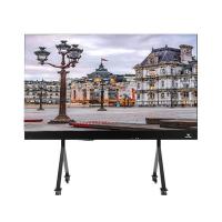 China HD Mobile Stand Smart Interactive Conference COB Display 108-162 inch with 2400×1350 Resolution and Android 11 System for sale
