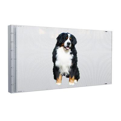 China Spektakuläre holographische transparente LED-Anzeige für den Innenbereich Ultra-Licht 6 kg/m2 Modul for sale