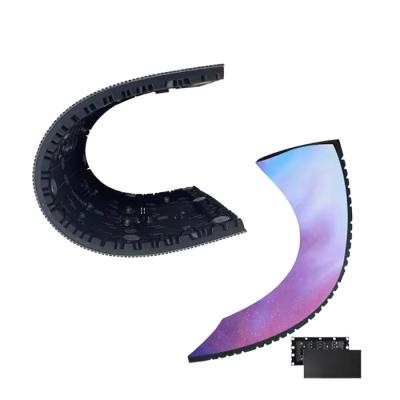 China P1.25 Flexible LED Display Screen SMD1010  600-1000nits14bit IP20 For S-shaped for sale