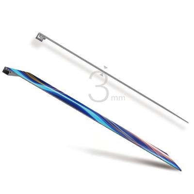 China P8 Adhäsive transparente LED -Anzeige 3 mm Dicke Transparenz 70% 1000*240 mm zu verkaufen