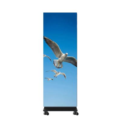 China P1.56 LED Poster Display 36.5kg Die-casting Aluminum Cabinet 1x5 For Showing for sale