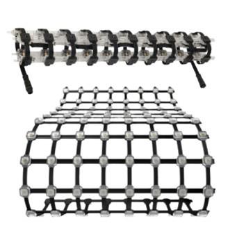 China P120 LED Mesh Flexible Screen PC Material IP67 For Outdoor Use for sale