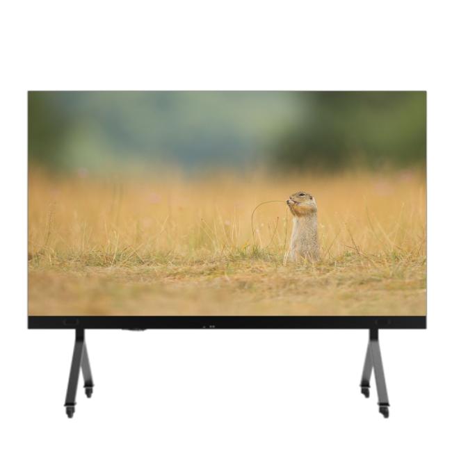 P1.56 Smart Poster LED Screen Display in professional setting